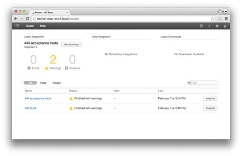 Ios Integration Testing With Xcode Server And Kif