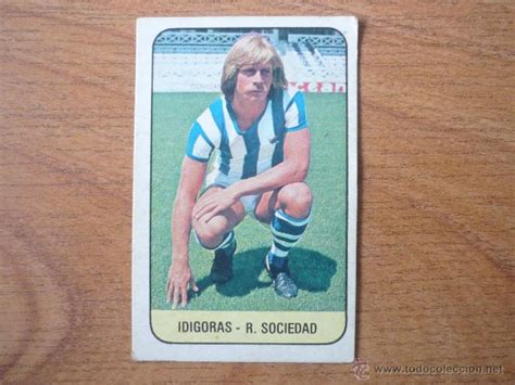 Cromo Liga Este 78 79 Idigoras Real Sociedad Comprar Cromos De
