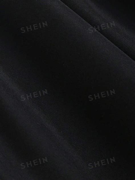 Shein Mod Womens Bowknot Front Hollow Out Shoulder Bodycon Dress