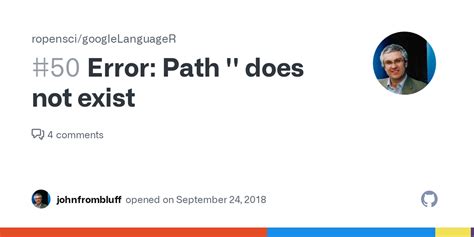 Error Path Does Not Exist Issue 50 Ropensci GoogleLanguageR GitHub