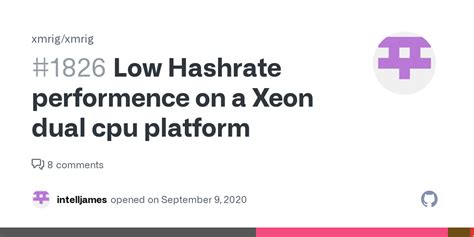Low Hashrate Performence On A Xeon Dual Cpu Platform Issue 1826