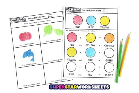 Color Worksheets Superstar Worksheets Color Worksheets Superstar Worksheets