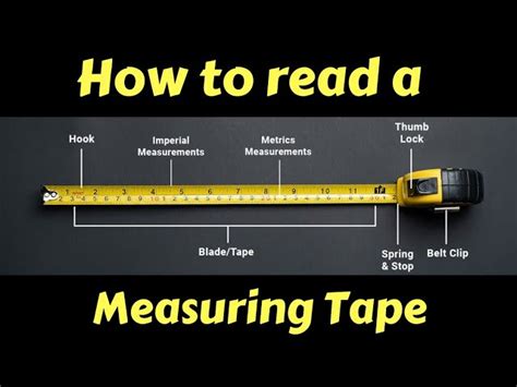 How To Learn Measuring Tape Mm Cm M Soot Inch Feet