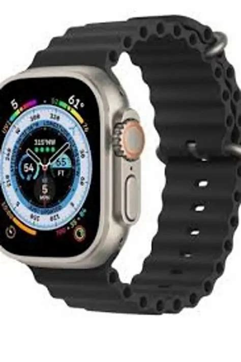 Generic Black T800 Ultra Smartwatch Premium समरट कलई क घड