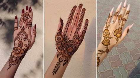 7 Simple And Beautiful Floral Mehndi Designs Of 2025 Herzindagi