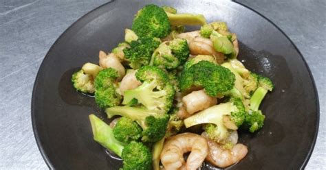 브로콜리 새우볶음