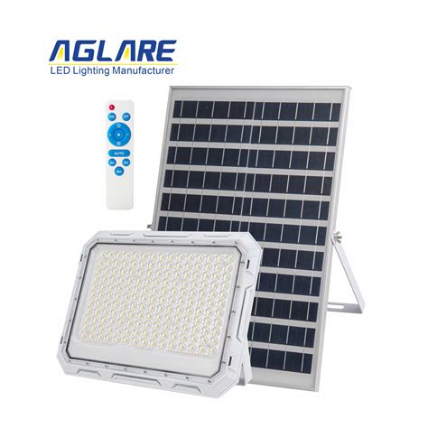 Solar Flood Lights 300w Outdoorspotlight Ip67 Waterproof With Remote