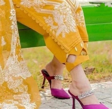 New Trouser Designs 2022 For Girls Latest White Capri Design 2022