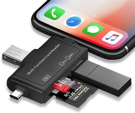 Brand Conquer In SD Card Reader USB Type C USB And Micro USB OTG Memory Card