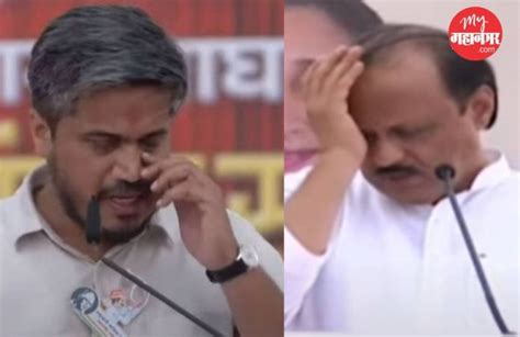 Lok Sabha Election 2024 Ajit Pawar Imitated Rohit Pawar Cry Campaign