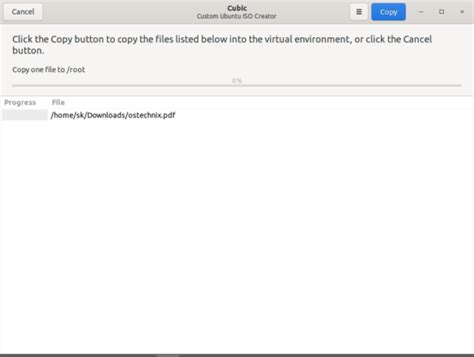 Create A Custom Ubuntu Live ISO Image With Cubic OSTechNix