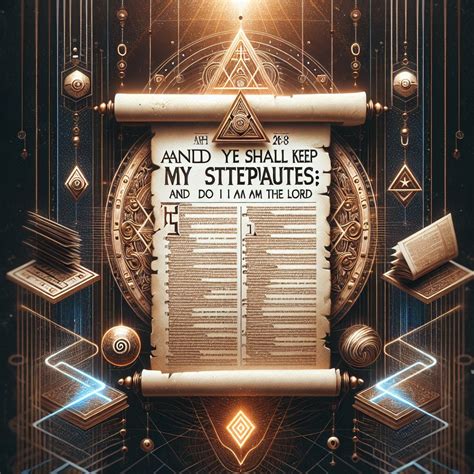 What Does Leviticus 20 8 Mean Bible Art