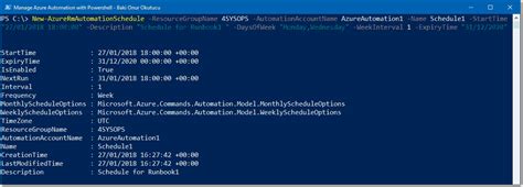 Azure Automation Accounts And Shared Resources 4sysops