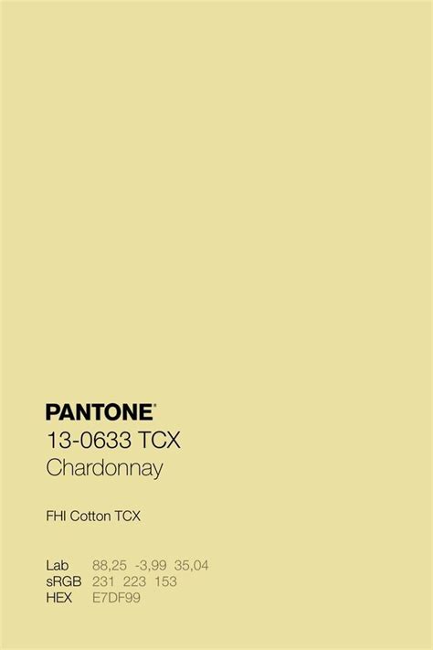 Pantone Color Palettes