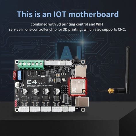 E4 V10 Board Based On Esp32 And Tmc2209 Minimal 3d Printer Wholesale