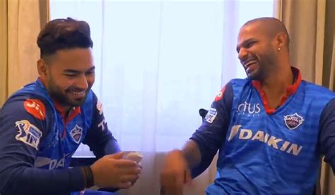 Watch Old Video Of Shikhar Dhawan Advising Rishabh Pant To Drive