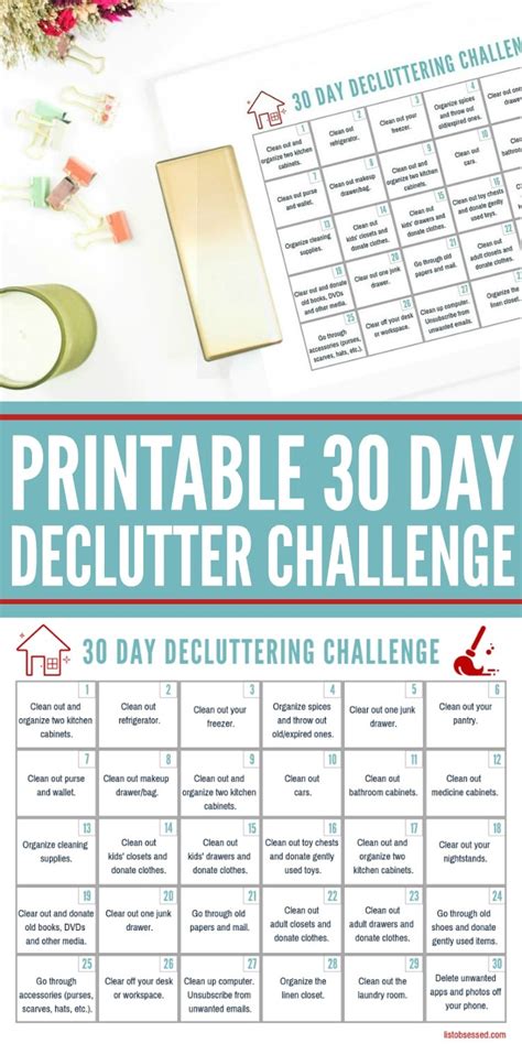 30 Day Declutter Challenge 2024