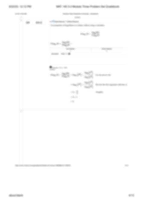 SOLUTION Mat 140 3 3 Module Three Problem Set Gradebook Studypool