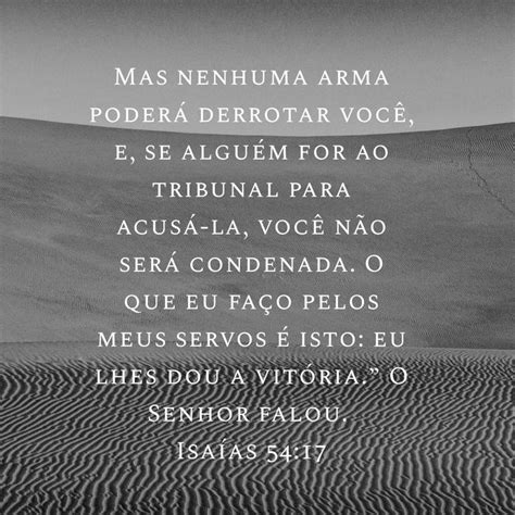 Isaías 5417 Bíblia Campanha De Oração Isaías Bíblia