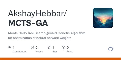 Github Akshayhebbarmcts Ga Monte Carlo Tree Search Guided Genetic
