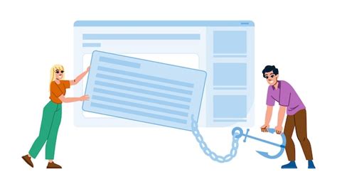 Premium Vector Link Anchor Text Vector