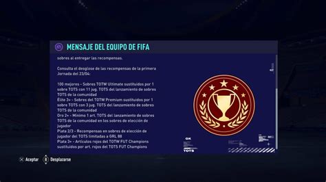 FIFA 21 Confirmadas Las Nuevas Recompensas De FUT Champions Con TOTS