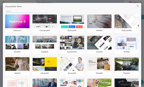 Mobirise Free Website Builder Version History