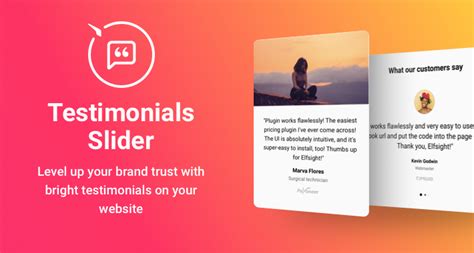 Elfsight Testimonials Slider