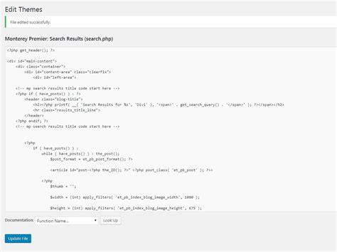 add a title and search term to your divi search results page