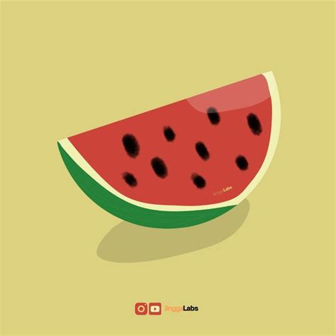 Watermelon Slice Illustration