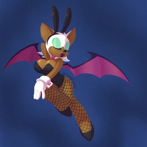 Rouge The Bat Воровка Руж Летучая мышь Руж Sonic Ero Sth