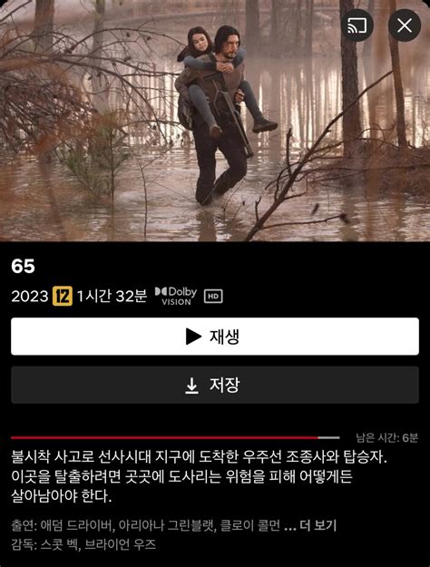 익스트림무비 노스포 뭐죠 아담 드라이버 ‘65 꽤 좋은데요