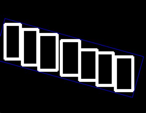 Opencv How Can I Use Cv2minarearect To Obtain The Largest Contour Even If The Image Has