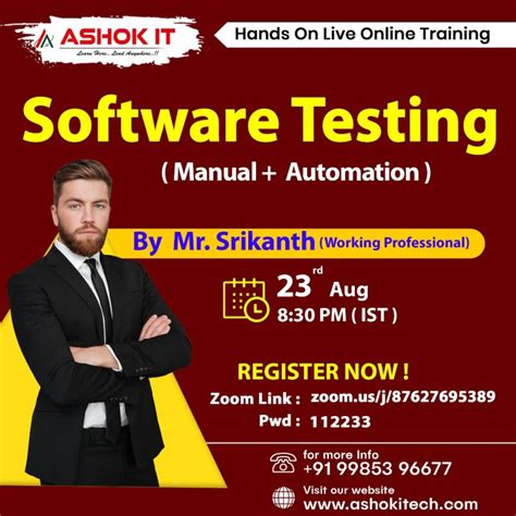 Ashok It On Linkedin Softwaretesting Softwaretestingcourse
