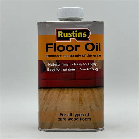 Rustins Floor Oil 1 Litre Priory Polishes