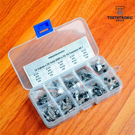 Kit De 200 Transistores To 92 Bc Series Tostatronic