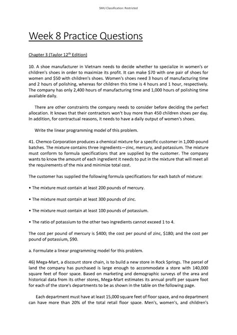 Samplepractice Exam 7 October 2019 Questions Warning Tt Undefined