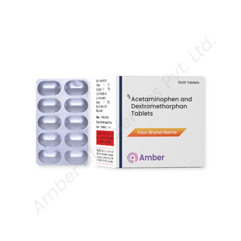 Acetaminophen Dextromethorphan Global Medicine Export
