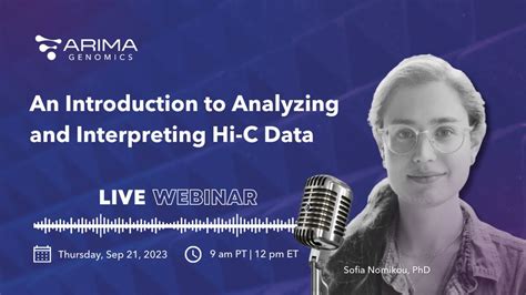 Bioinformatics For The 3d Genome An Introduction To Analyzing And Arima Genomics