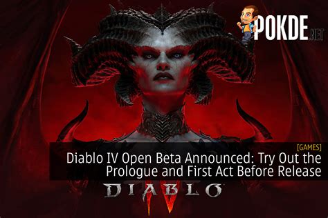 Diablo Iv Open Beta Announced Try Out The Prologue And First Act