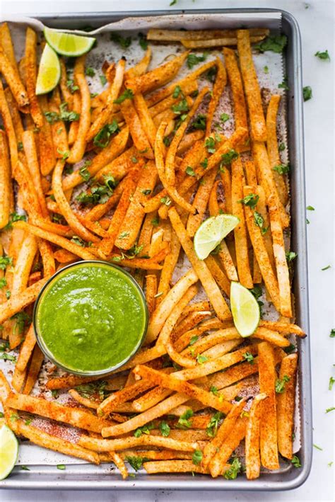 Easy Baked Jicama Fries Low Carb Keto Gf Vegan • A Sweet Pea Chef