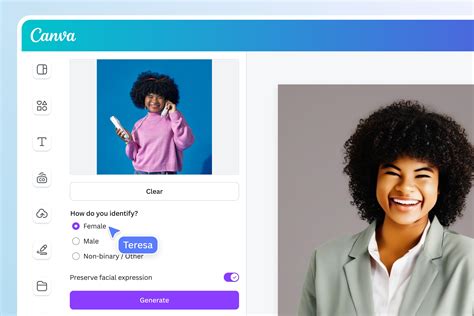 AI Pas Foto Gratis: Buat pas foto dengan AI | Canva