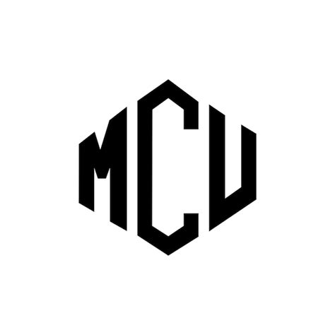 Premium Vector Mcu Letter Logo Design With Polygon Shape Mcu Polygon And Cube Shape Logo