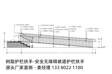无障碍坡道上的树脂护栏扶手高度有没有参考标准呀 行业新闻 广州劳恩扶手 新型医院通道防撞扶手品质好卫生间扶手抓杆制造供应实力厂商