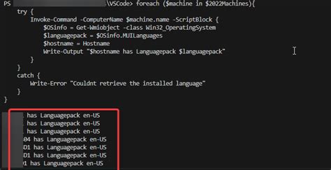 Get Installed Language From Domain Computersservers Nielskoktech