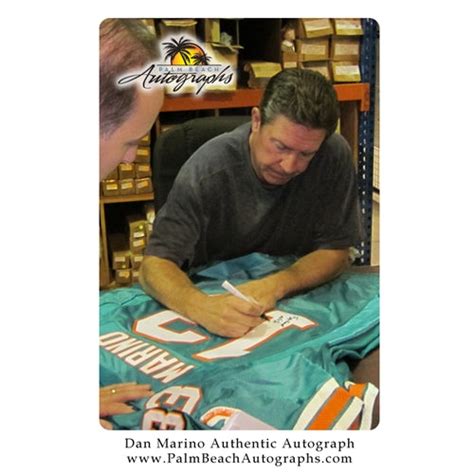 Dan Marino Autographed Miami Dolphins Teal 13 Deluxe Framed Jersey