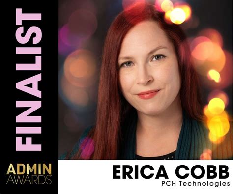 ‏congratulations Erica Cobb With Pch Technologies On Becoming A