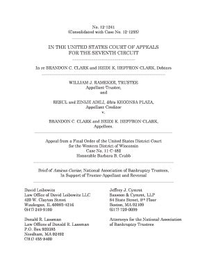 Fillable Online NABT Amicus Brief Rameker Final Combined Pdf Fax