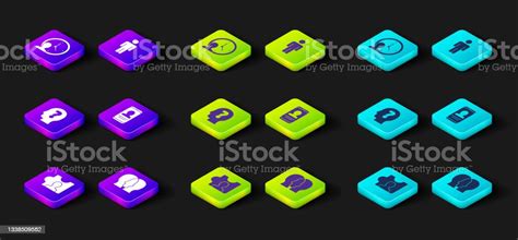 헤드 헌팅 프로젝트 팀 베이스 물음표 모바일 이력서 사용자 및 시간 관리 아이콘을 설정합니다 벡터 3차원 형태에 대한 스톡 벡터 아트 및 기타 이미지 Istock