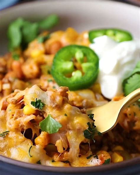 Mexican Ground Beef Casserole Mexican Ground Beef Casserole Recipe